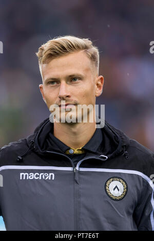 Dacia Arena, Udine, Italy, October 19, 2022, Monza supporters during ...