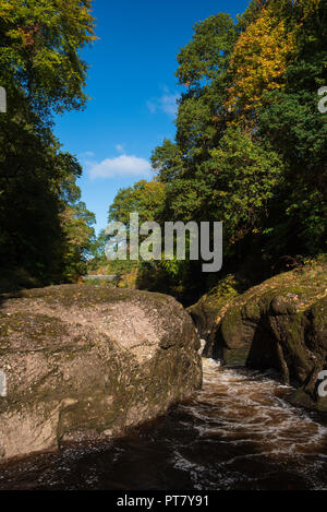 Cargill's Leap,where Rev.Donald Cargill jumped the River Ericht to ...