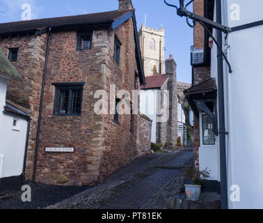 Higher Town Minehead Somerset England UK Stock Photo - Alamy