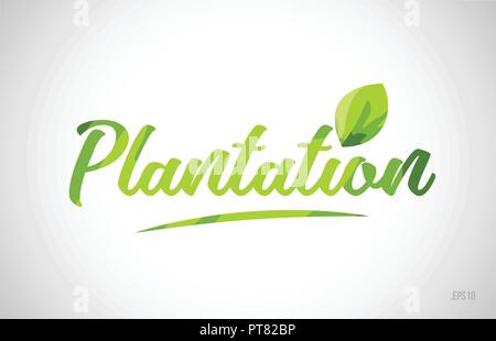 White background plantation vector logo or icon, plantation logo Stock ...