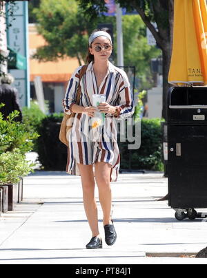 Actress Sarah Hyland spotted leaving the Shape House day spa in Studio ...