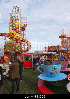 Goose fair rides helter skelter The Goose fair is probably the largest ...