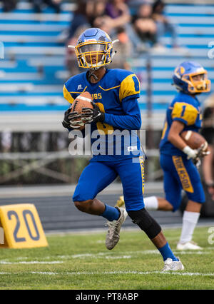 Football action with West Valley vs. Sutter High School in Cottonwood ...