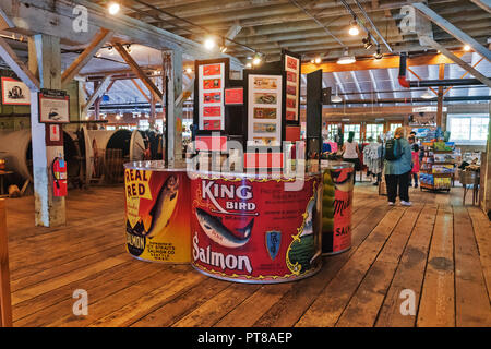Icy Strait Point Cannery Museum, Hoonah City, Chichagof Island ...