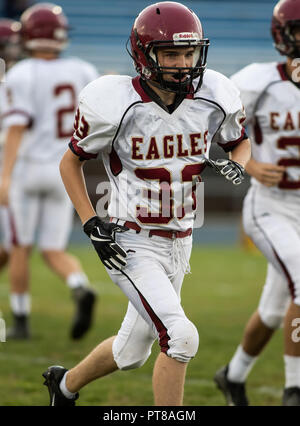Football action with West Valley vs. Sutter High School in Cottonwood ...