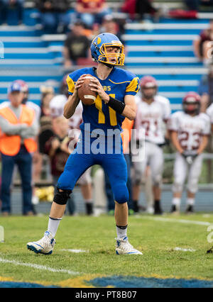 Football action with West Valley vs. Sutter High School in Cottonwood ...