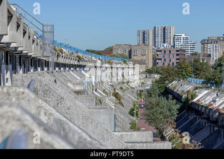 Alexandra Road Estate (also known as Rowley Way) Camden. Designed by ...
