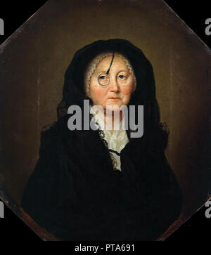 Anna Dorothea Therbusch (1721-1782), Self Portrait with a monocle of ...