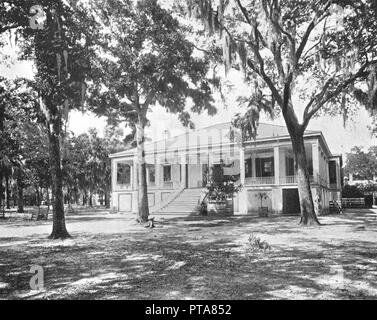 USA, Mississippi, Biloxi, Beauvoir, The Jefferson Davis Home and ...