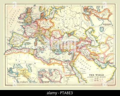 Map of Europe, 1902. Creator: Unknown Stock Photo - Alamy