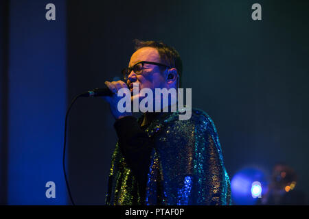St. Paul and The Broken Bones: lead singer, Paul Janeway Stock Photo ...