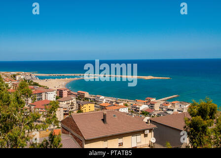 Italy Calabria Cariati view Stock Photo - Alamy