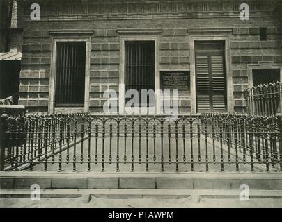The Black Hole of Calcutta, Fort William, Calcutta, India. A small ...