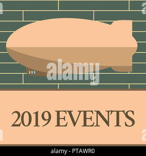 Handwriting text writing Planning 2019. Concept meaning Begin with end ...