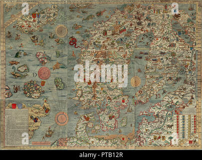 Medieval cartography, old pirate treasure map, vector illustration ...