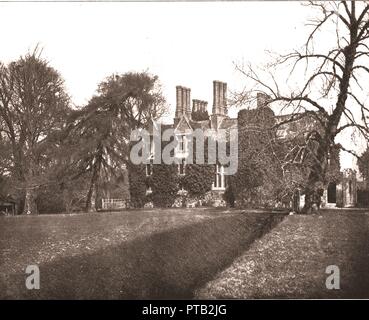 The manor house at Stoke Poges, Buckinghamshire, England was built ...