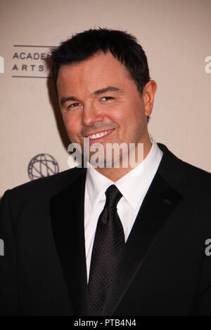 Seth MacFarlane at the Emmy Awards at the Nokia Theatre. Los Angeles ...