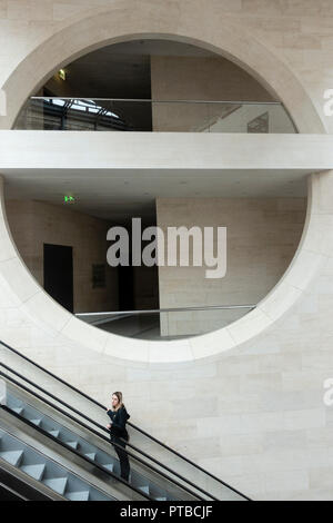 Interior of Modern extension to German History Museum ( Deutsches ...