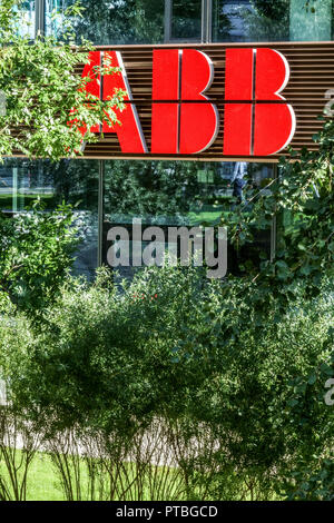 ABB, logo, sign, Prague, Czech Republic Stock Photo - Alamy