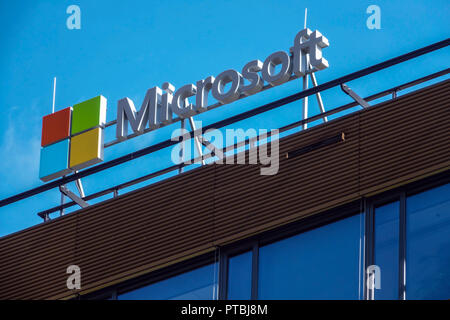 Microsoft logo Czech Republic Stock Photo - Alamy