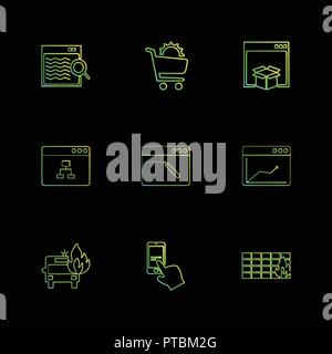 cart ,dropbox ,windows , ui , layout , web , user interface ...