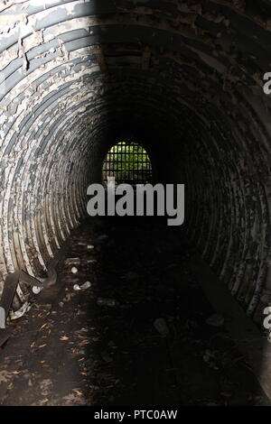 Chicago's inner city crumbling infrastructure tunnel that runs under ...