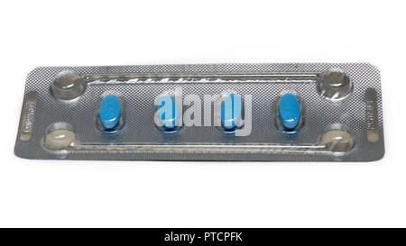 Sildenafil Actavis, generic Viagra tablets Stock Photo - Alamy