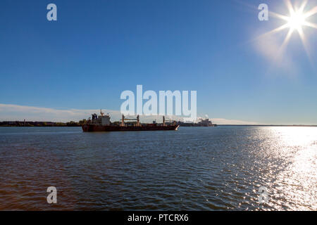 Port of Sorel on the St. Lawrence river, Quebec, Canada Stock Photo - Alamy