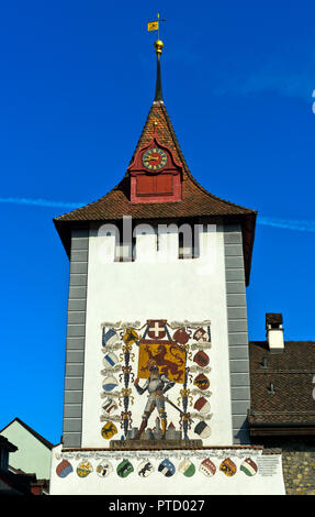 City Gate Luzernertor, Sempach, Switzerland Stock Photo - Alamy