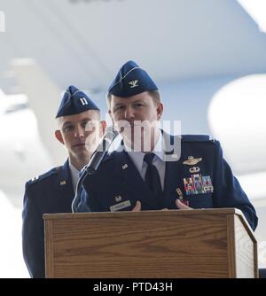 The unit flag is passed during Change of Command Ceremony and ...