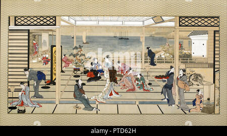 Moonlight Revelry at Dozo Sagami 18th century / 19th century by ...