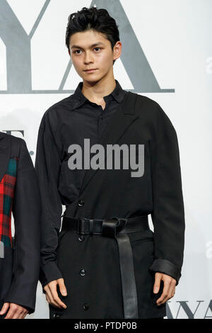 Japanese actor Gordon Maeda attends the press conference for Japanese ...