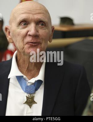 Retired Army colonel and Medal of Honor recipient, Walter J. Marm Stock ...