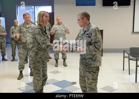 US Air Force Col. Tracey Murchison, Air Combat Command, Inspector ...