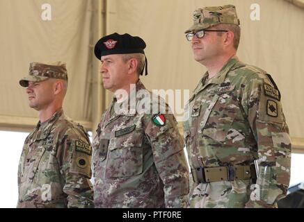 Col. Michael Spraggins, commander of the 39th Infantry Brigade Combat ...