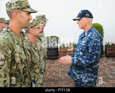 U.S. Marine Corps Capt. Garrett Boyce, the Alpha company commander with ...
