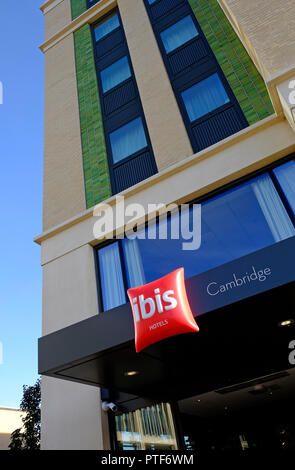 IBIS Hotel at Cambridge Station Square redevelopment Stock Photo - Alamy