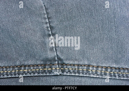 clothing items washed cotton fabric texture with seams, clasps, buttons ...