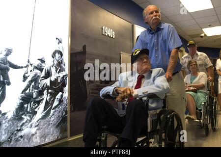 USS Arizona survivor Navy Seaman First Class Donald Stratton salutes ...
