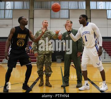 Fort Wainwright Garrison Commander Col. Sean Williams thanks the Airmen ...