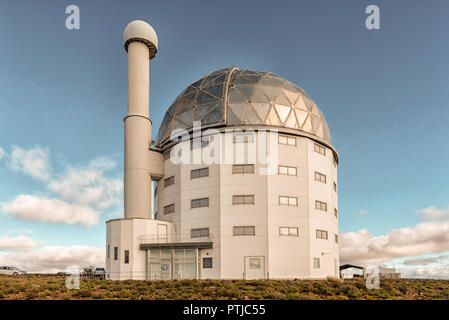South African Large Telescope at Sutherland, Northern Cape Stock Photo ...