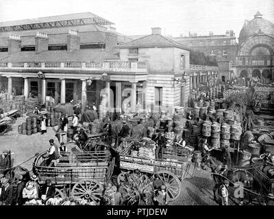Covent Garden Market, London early 1900’s Stock Photo - Alamy