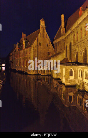 Medieval buildings reflected in water, Gdansk, Poland Stock Photo - Alamy