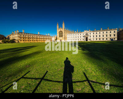 Cambridge kings college chapel and grounds Stock Photo - Alamy