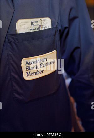 The trading floor of the American Stock Exchange now NASDAQ in the ...