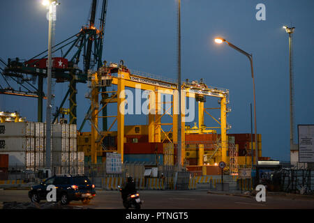 TOGO, Lome, LCT Lome Container Terminal, port Stock Photo - Alamy