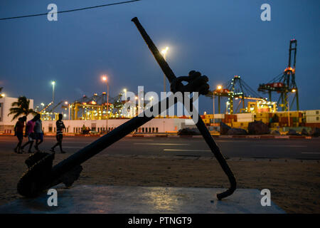 TOGO, Lome, LCT Lome Container Terminal, port Stock Photo - Alamy