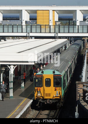 Electric Multiple Units in action Stock Photo - Alamy