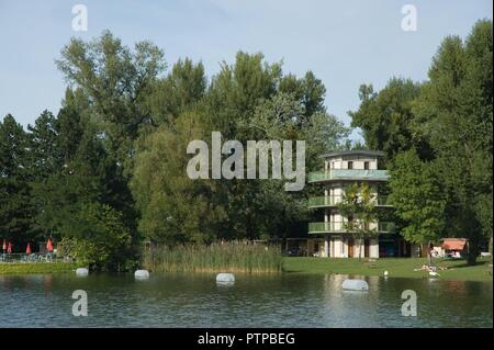 Wien, Strandbad Gänsehäufl an der Alten Donau Stock Photo - Alamy