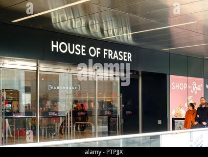 House of Fraser Cabot Circus shopping Bristol Stock Photo - Alamy